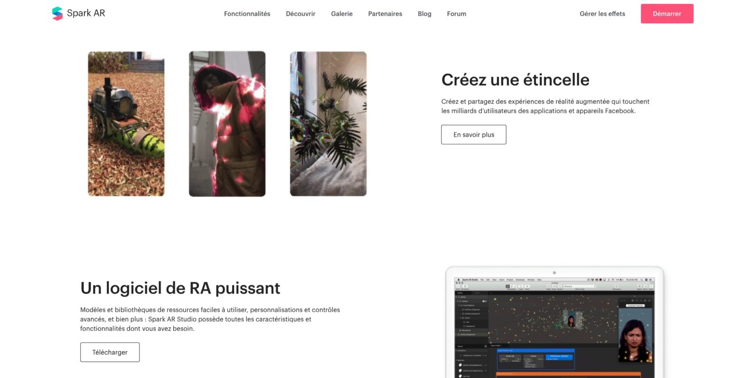 Spark AR: Instagram filter creation software