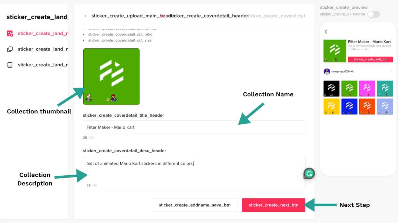4 steps to create & use TikTok stickers