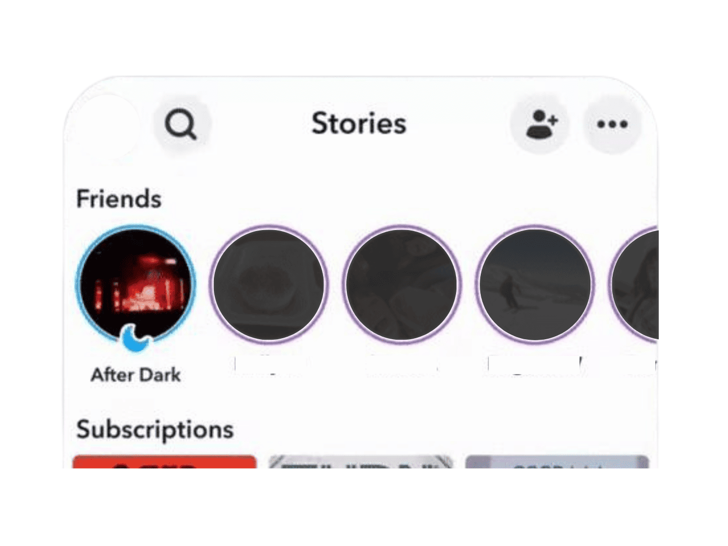How do I make an After Dark story on Snapchat?